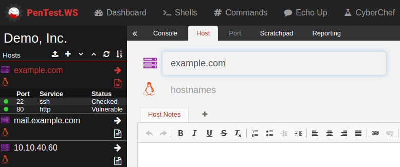 IP » Target – v1.8.2 Release – PenTest Workshop News